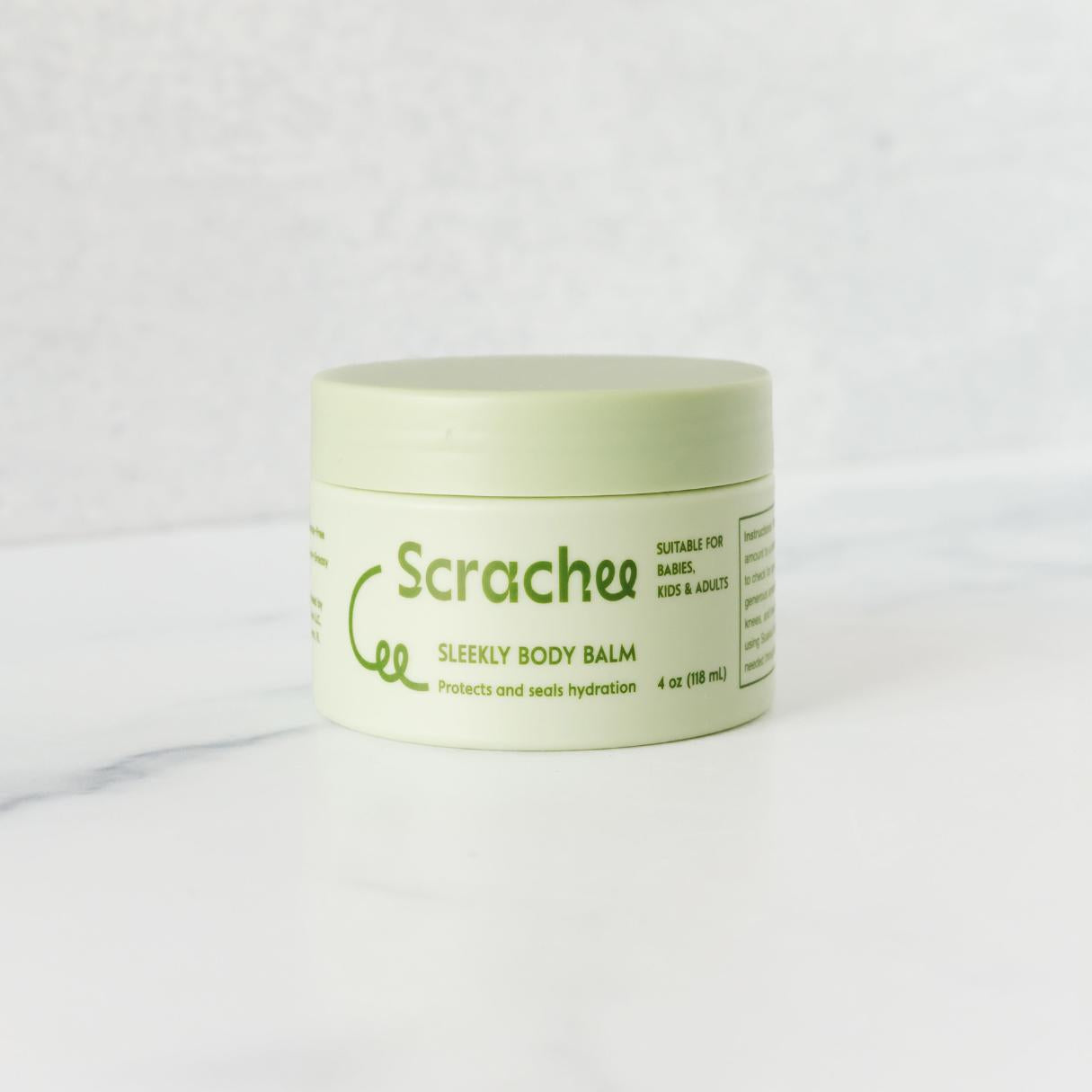 Scrachee | Sleekly Body Balm | Hydrate and Soothe Dry Skin Naturally